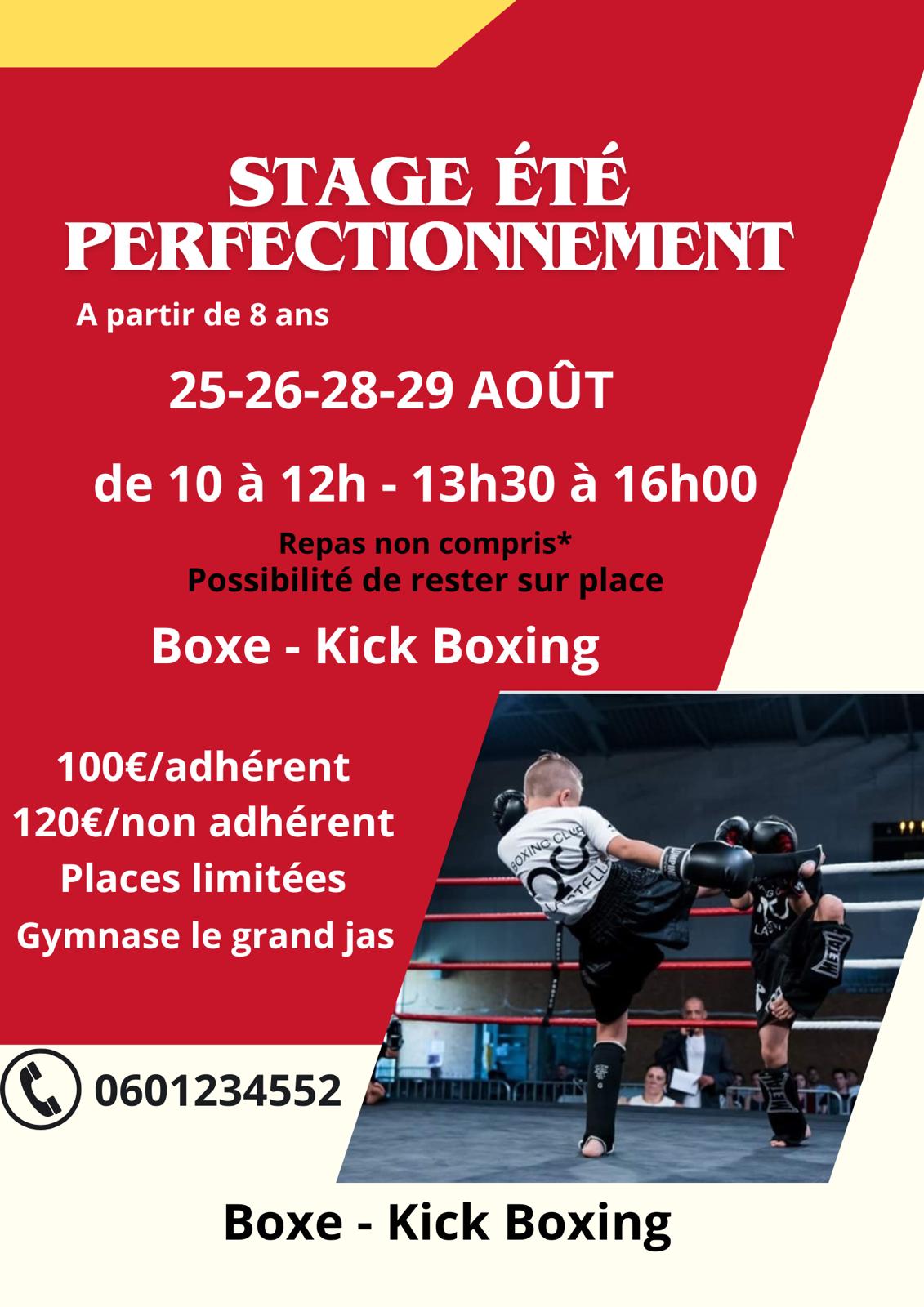 Stage – boxing club 2s la stella